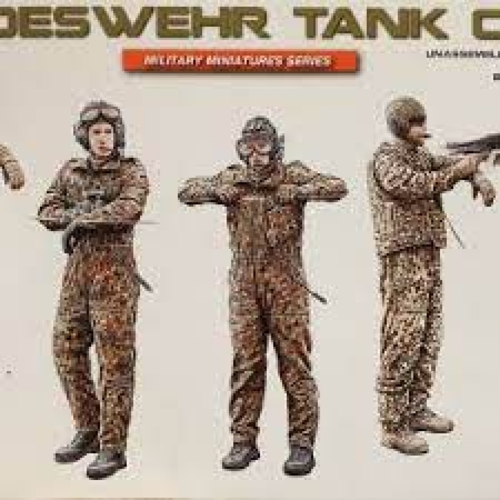 Miniart 1:35 Bundeswehr Tank Crew MA37032 - De Heilige Koe Deventer